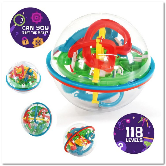 Puzzle Kula Labirynt 3D - Ministerstwo Gadżetów